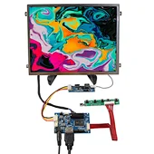 1024x768 10.4Inch LCD 30Pin Lvds Lcd Ips Display,Hdmi Board